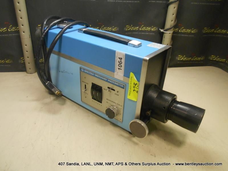 PRITCHARD 1980A SPECTRA PHOTOMETER (print sequence:) H-275