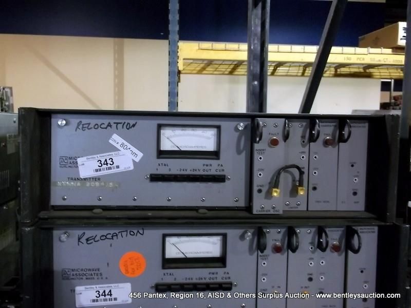 MICROWAVE ASSOCIATES MA2H-TX TRANSMITTER CHASSIS