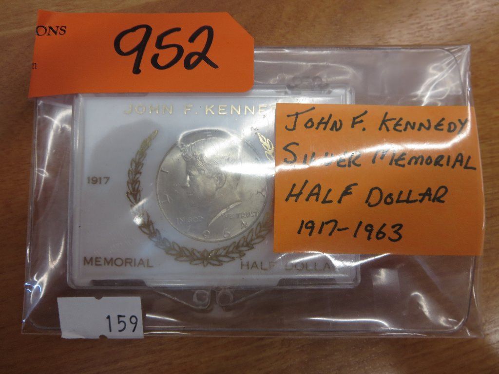 1963 JFK Silver memorial half dollar