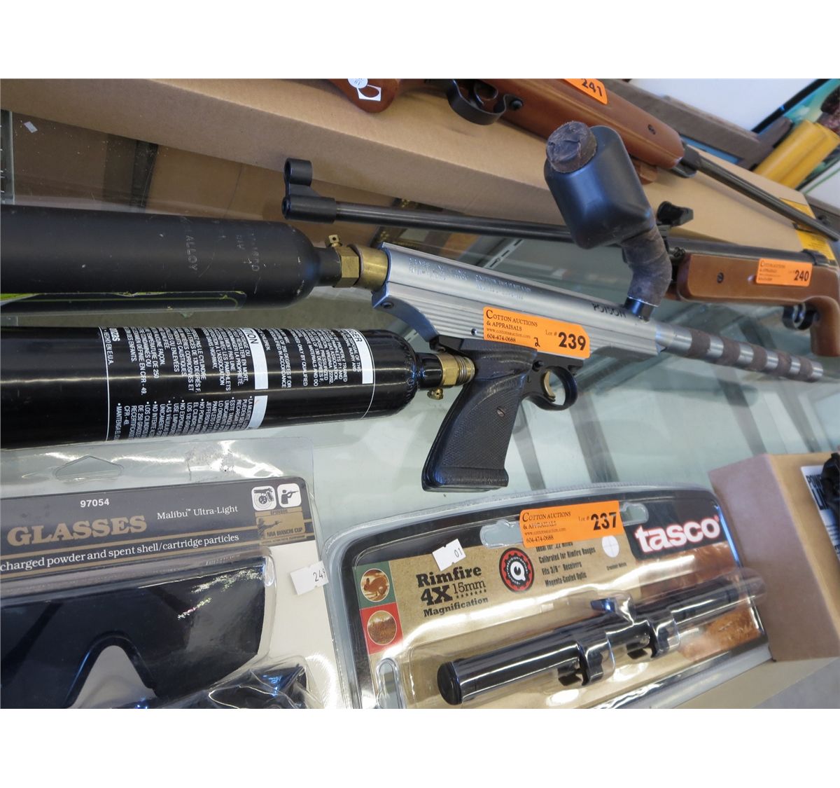 Brass Eagle Paint Ball gun with C02