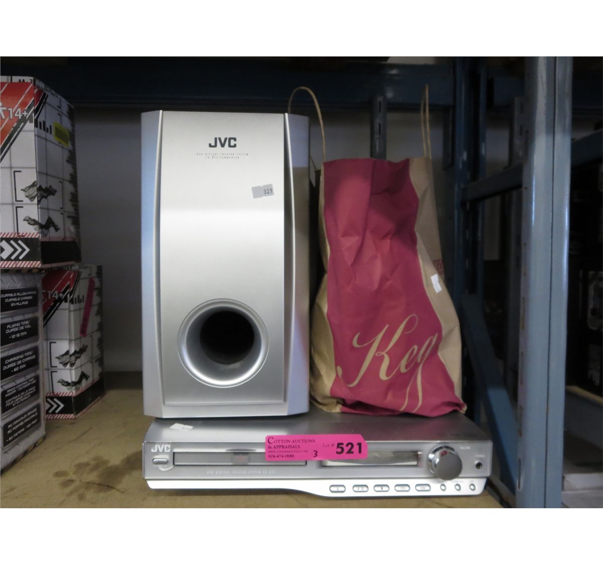 JVC DVD Home theatre system