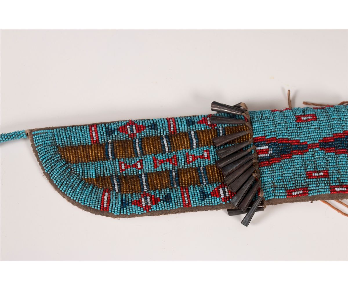Lakota Beaded Sioux Knife Sheath