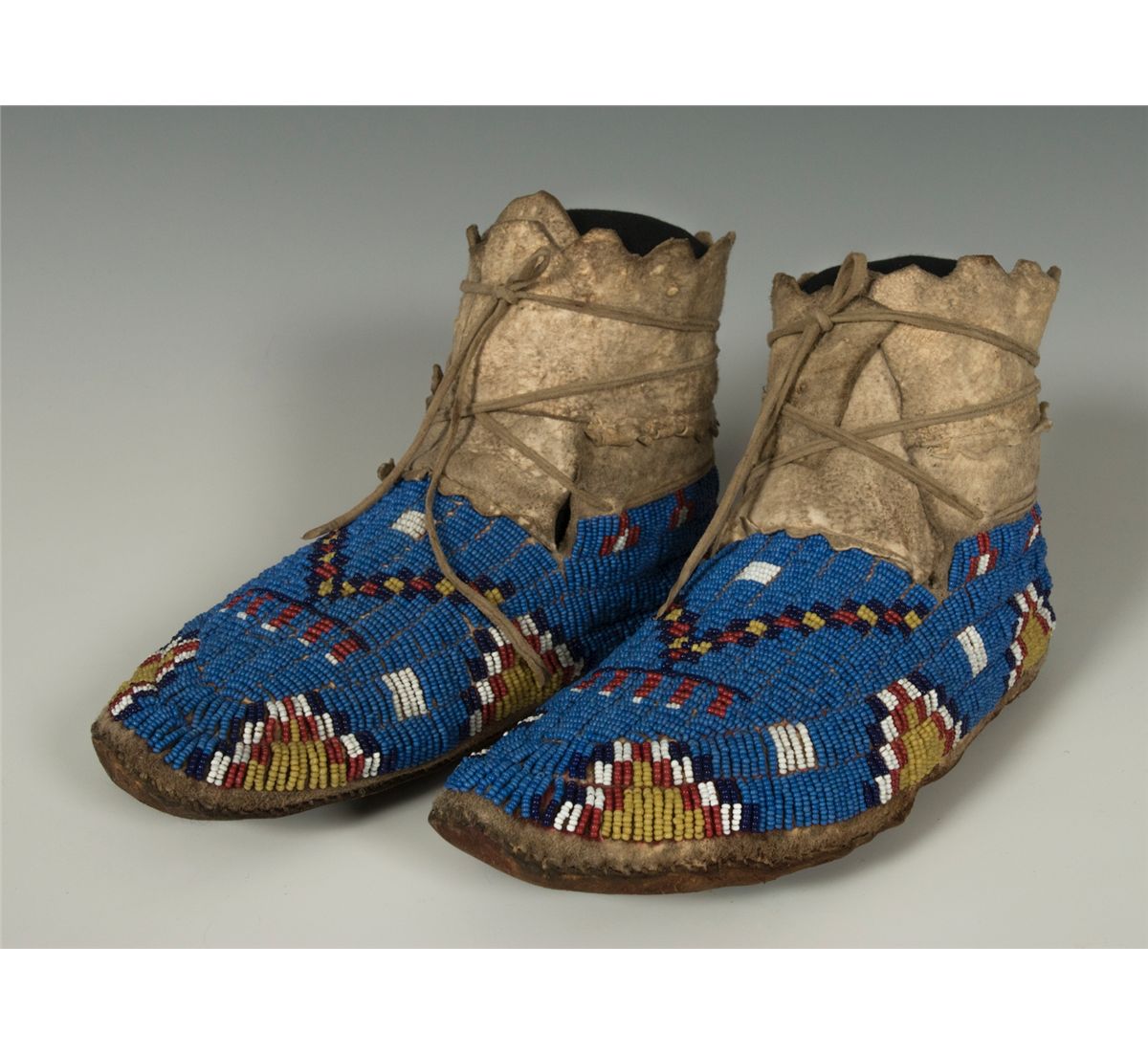 Sioux Beaded Moccasins