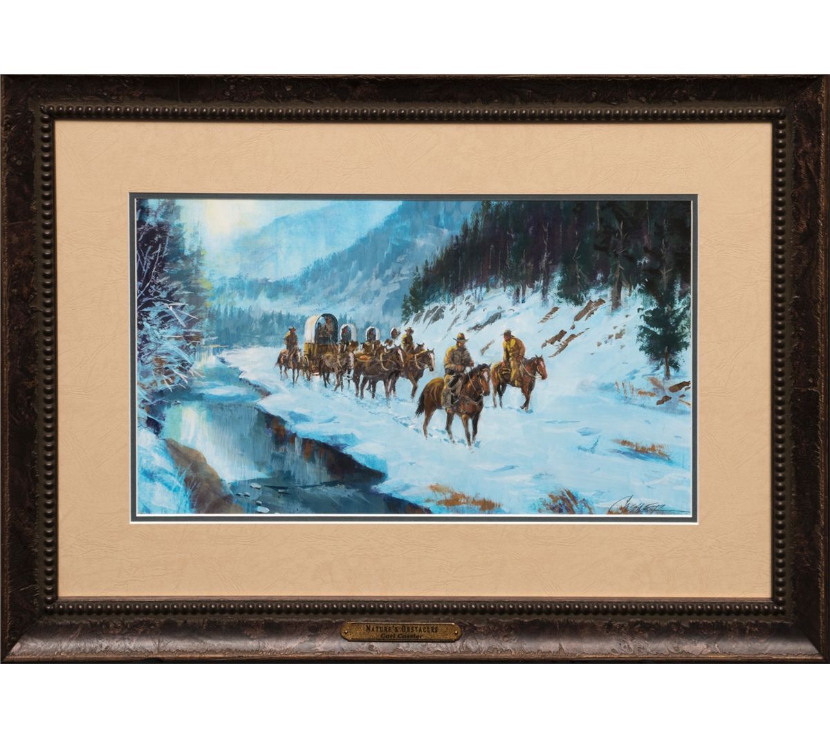 Carl Cassler, acrylic