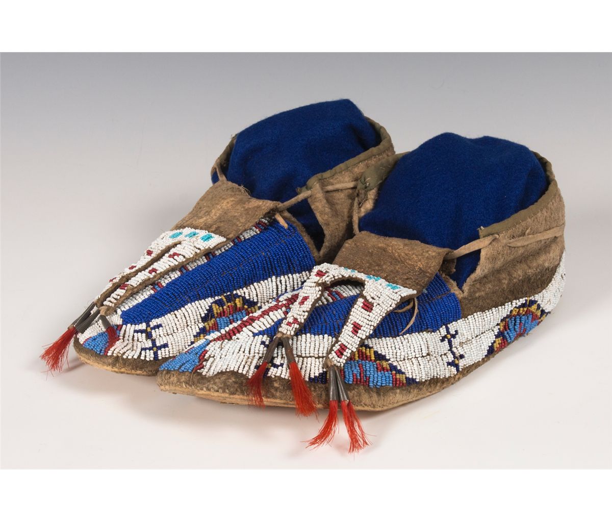 Sioux Beaded Moccasins