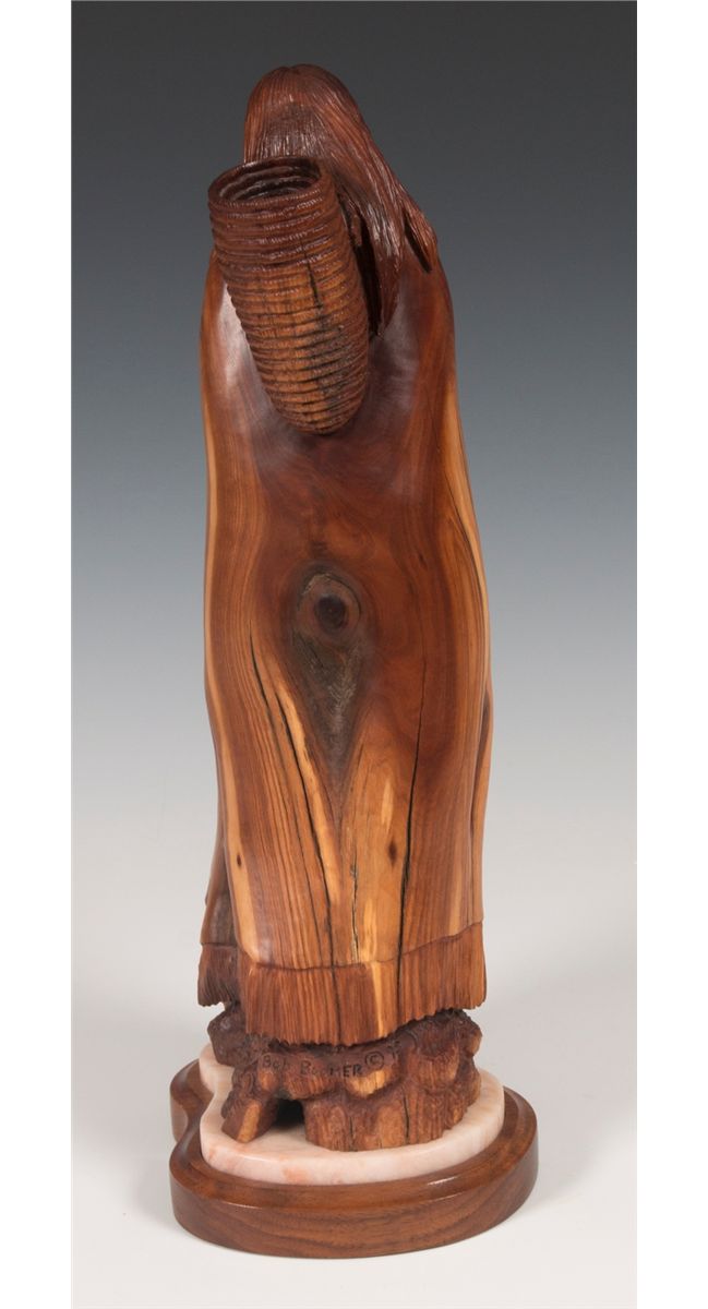 Bob Boomer, wood carving