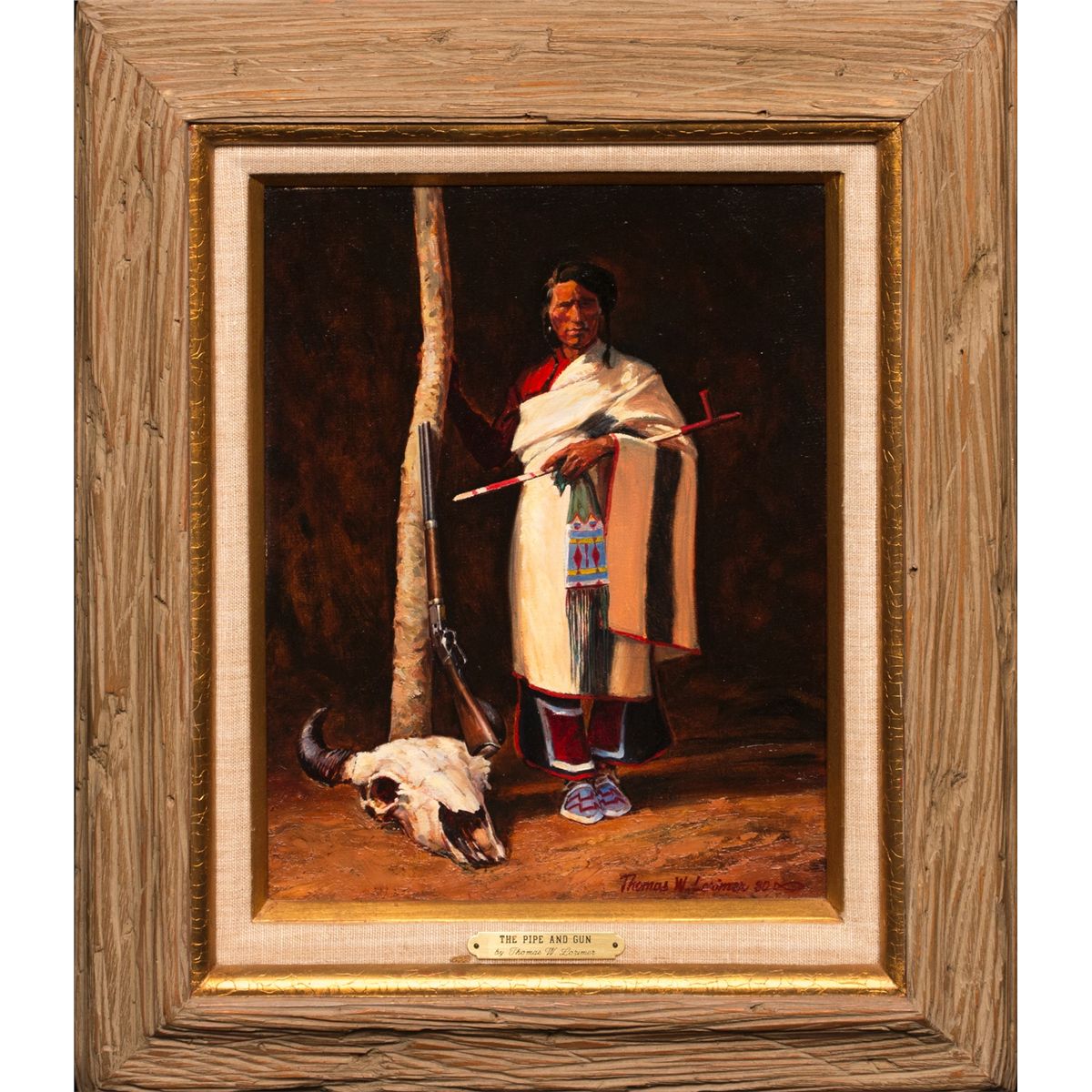 Thomas Lorimer, oil on board