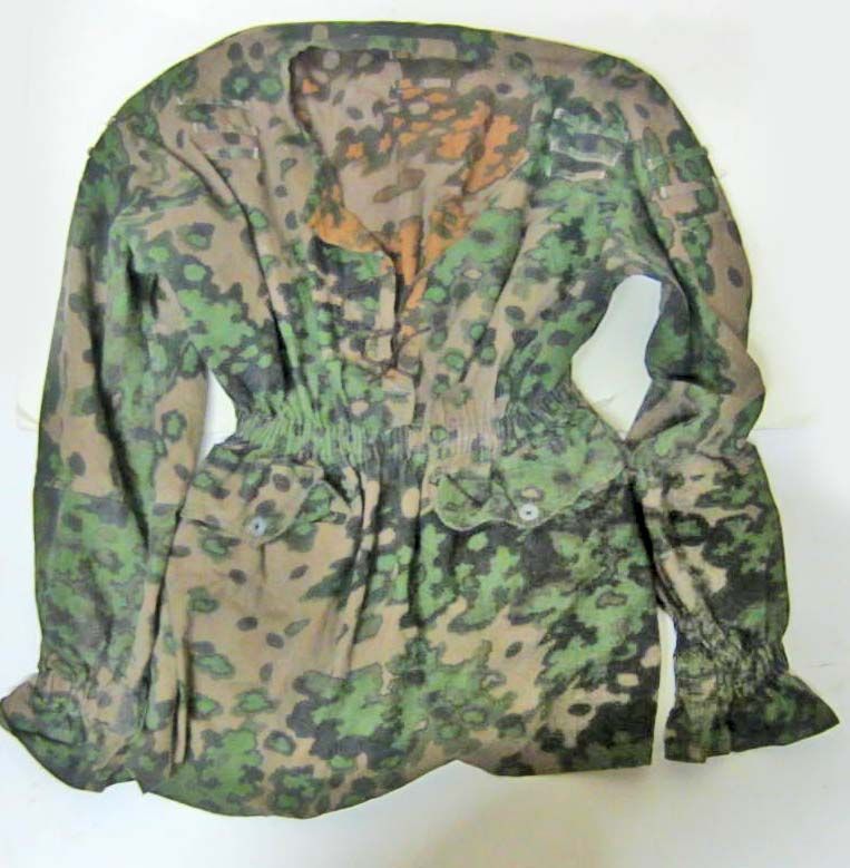 GERMAN NAZI WAFFEN SS CAMOUFLAGE PULL OVER SNIPER SMOCK