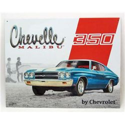 CHEVY CHEVELLE METAL SIGN