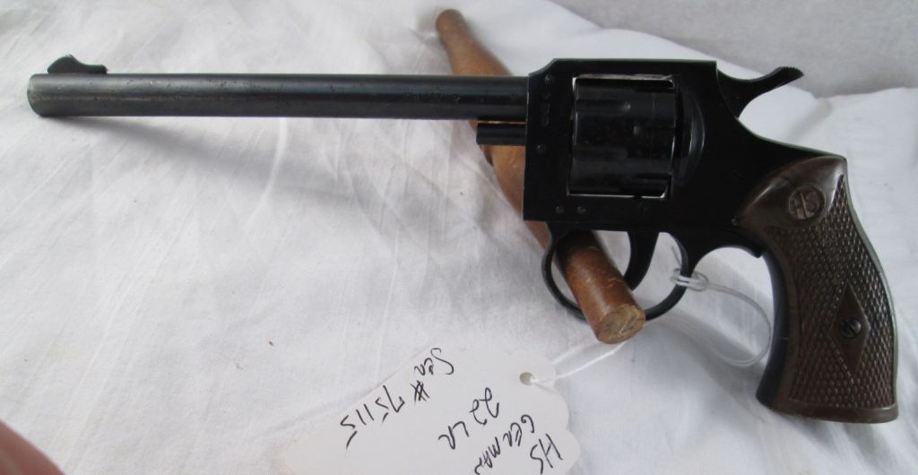 HS GERMAN .22 LR. 8 SHOT REVOLVER