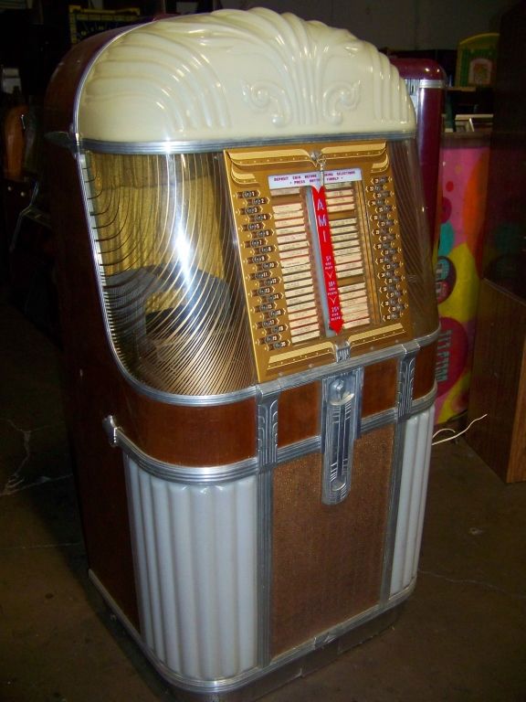1947 AMI MODEL B JUKEBOX 78 RPM ANTIQUE