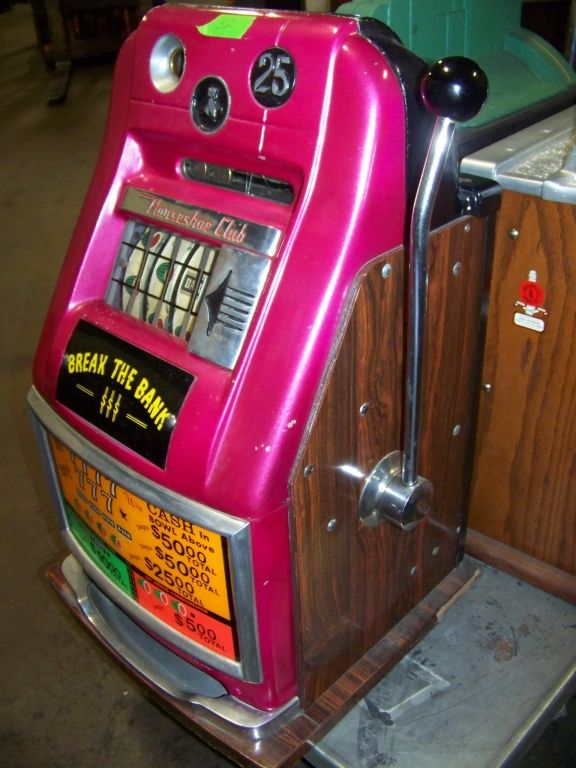 1948 MILLS HI-TOP 4 REEL JACKPOT ONLY SLOT MACHINE