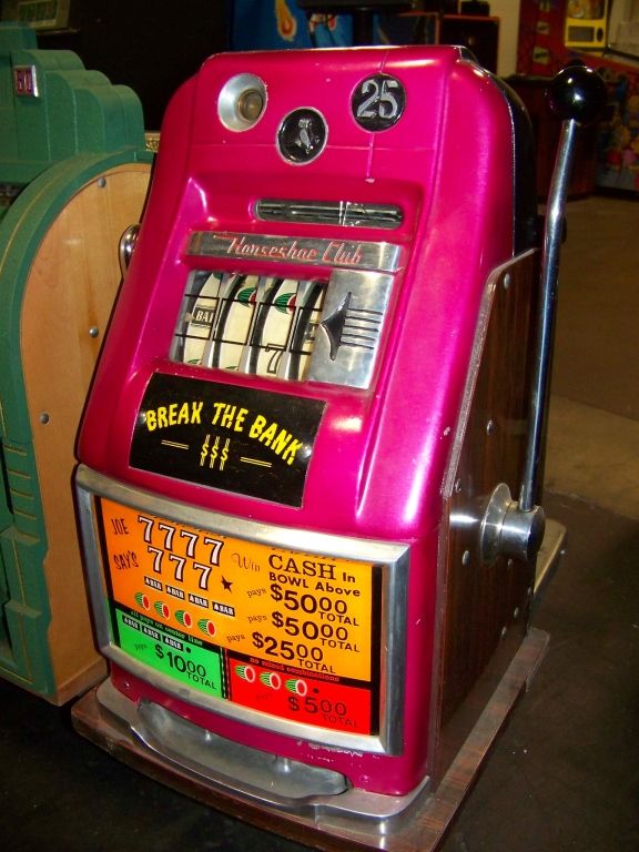 1948 MILLS HI-TOP 4 REEL JACKPOT ONLY SLOT MACHINE