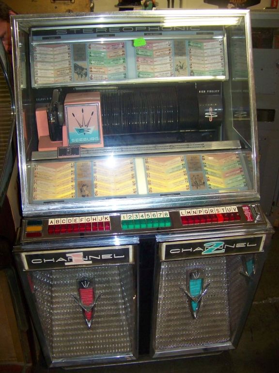 1959 SEEBURG MODEL 222 JUKEBOX 45 RPM