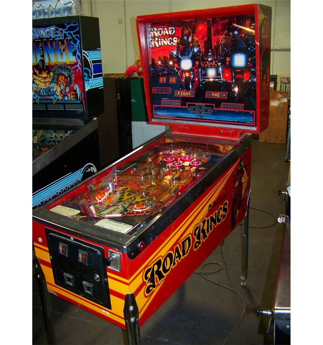 ROAD KINGS PINBALL MACHINE WILLIAMS