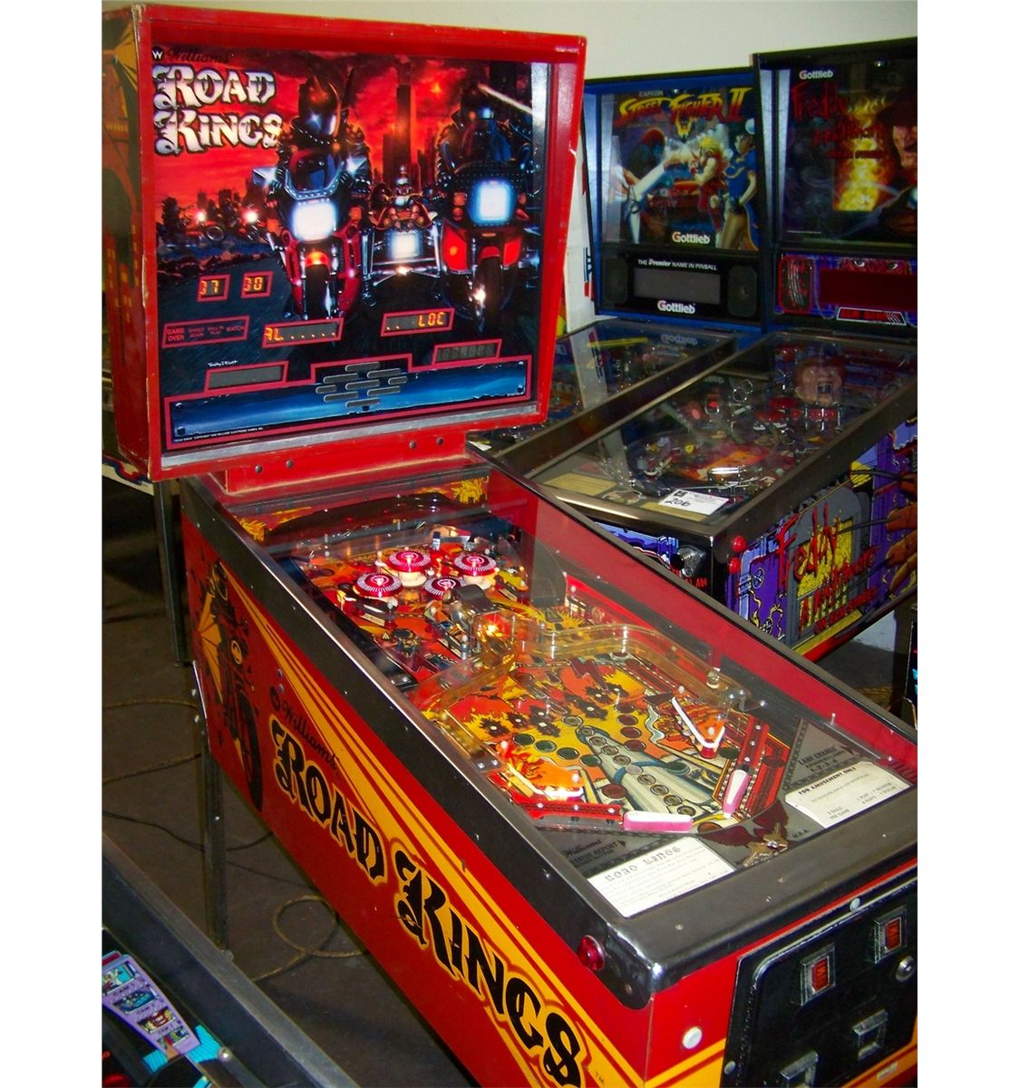 ROAD KINGS PINBALL MACHINE WILLIAMS