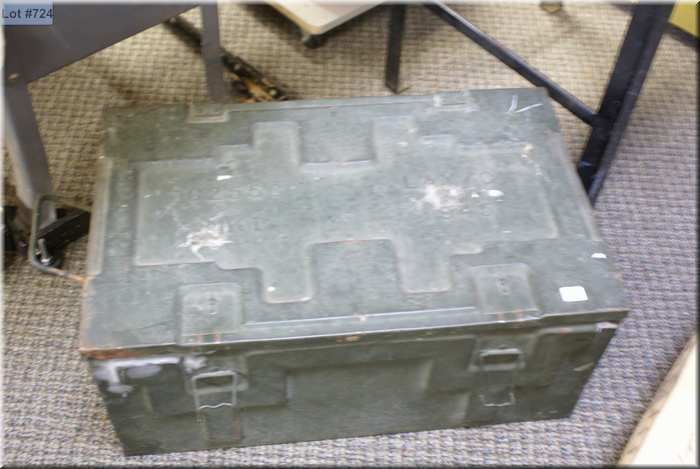 World War II era military strongbox