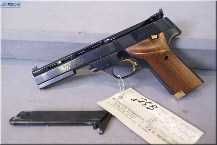 High Standard Mod The Victor .22 LR cal 10 shot semi auto Target Pistol ...