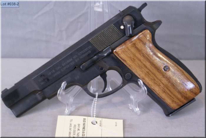 Norinco Mod NP 18 . 9 MM cal 10 shot semi auto Pistol w/121 mm bbl ...