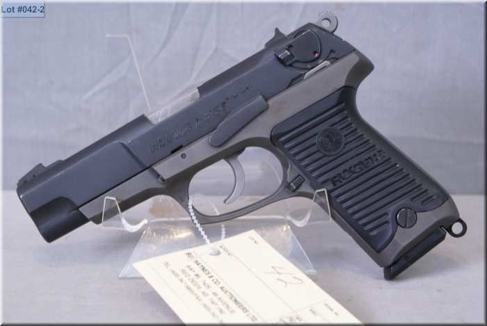 Ruger Mod P 85 .9 MM cal 10 shot semi auto Pistol w/114 mm bbl [ two ...
