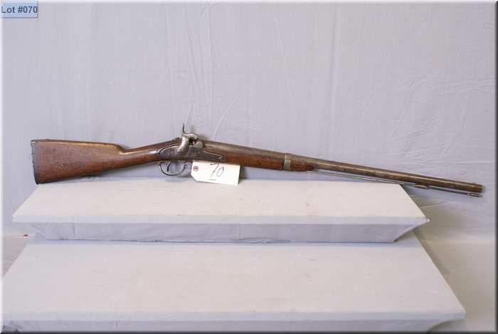 Springfield Mod 1842 Dated 1845 .69 cal Perc Cut Down Musket w/cut down ...