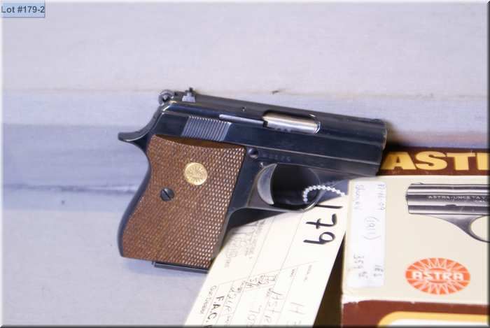 Astra Mod 7000 .22 LR cal 6 shot semi auto Pistol w/59 MM bbl [ appears ...