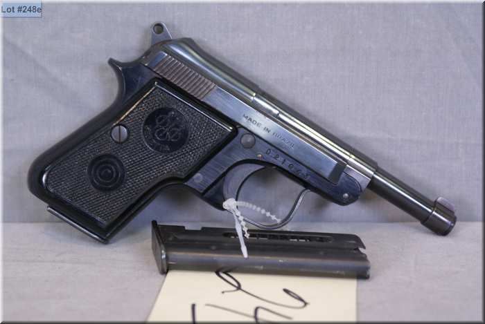 Beretta Mod 950 B .22 Short cal 6 shot semi automatic Pistol w/95 mm ...