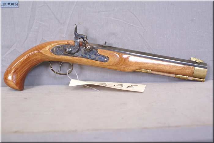 Jukar Mod Colonial Pistol Reproduction .45 Perc cal single shot Pistol ...