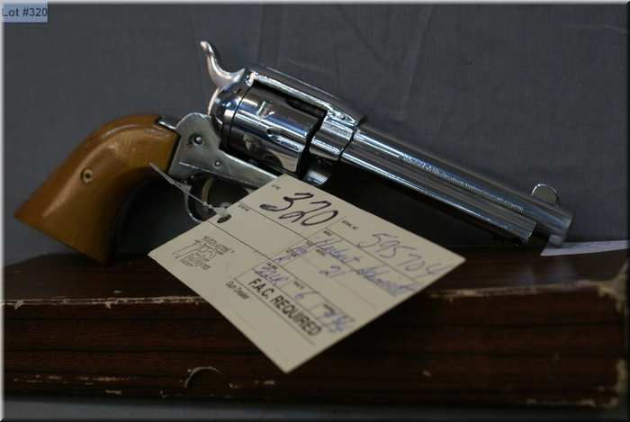 Herbert Schmidt Mod 21 .22 LR cal 6 shot single action Revolver w/4 3/4 ...