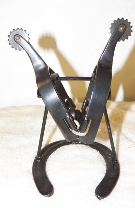 Horse Shoe Spur Holder Horse Shoe spur Display Holder (no spurs just ...