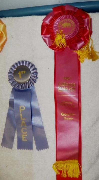 3- Ribbons from the California State Fair 1986 & 1987 Special ...
