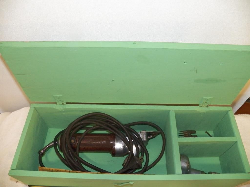 Stewart Shearmaster with Box Sunbeam Stewart Shearmaster Model 31b ...