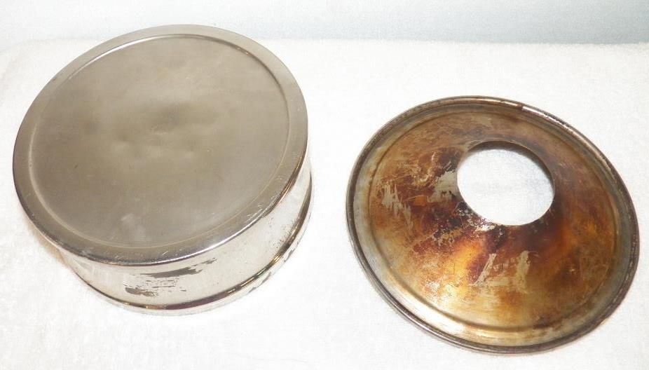 Antique Spittoon With Removable Top Stainless Steel Antique Spittoon