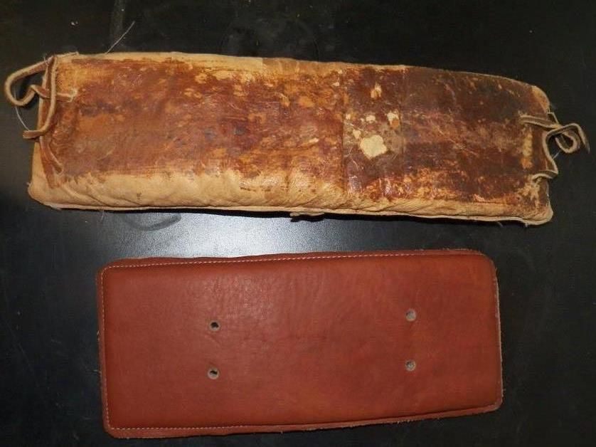 Bag of Bull Riders Gear Red Wrangler Bag with Gourley Bull Rope & Pad ...