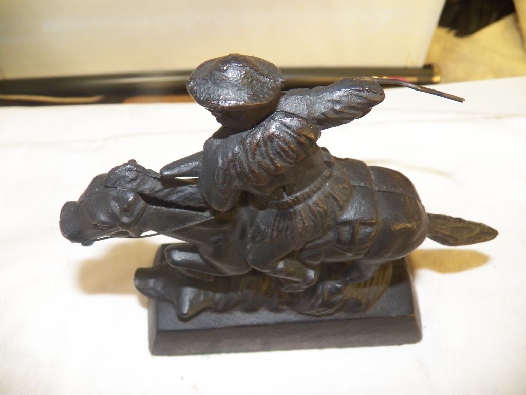 Winchester Pony Express Statue Winchester Pony Express Horse & Rider ...