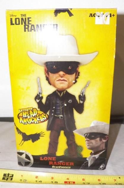 The Lone Ranger Bobblehead Disney The Lone Ranger Extreme Head Knockers ...
