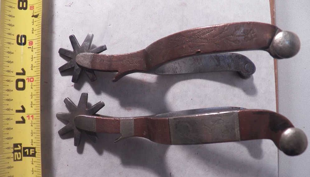 Huntsville Texas Prison Spurs These old spurs are attributed to an ...