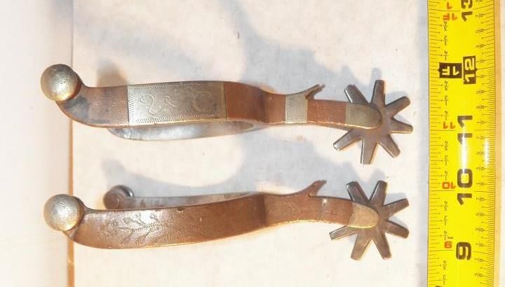 Huntsville Texas Prison Spurs These old spurs are attributed to an ...