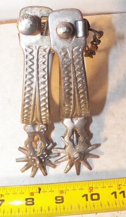 Vintage August Buermann Spurs Nice pair of Vintage Ranger Spurs made by ...