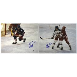 Lot of (2) Steve Christoff 8x10 Photos (PA LOA)