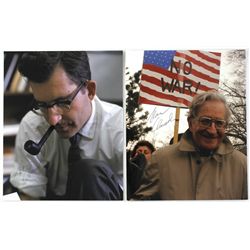 Lot of (2) Noam Chomsky Signed 8x10 Photos (PA LOA)