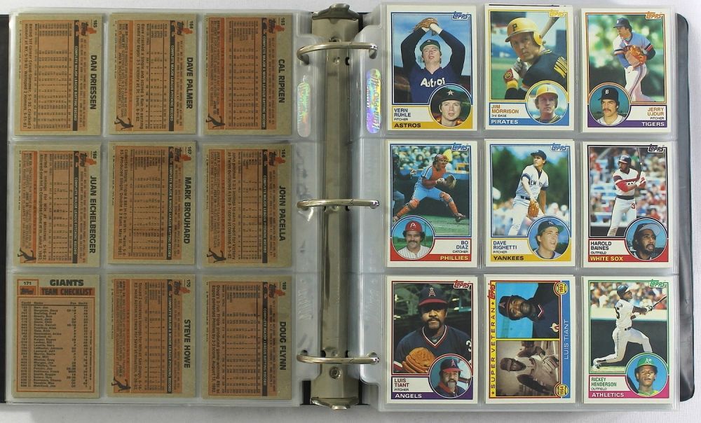 Complete Set of 1983 Topps Baseball Cards
