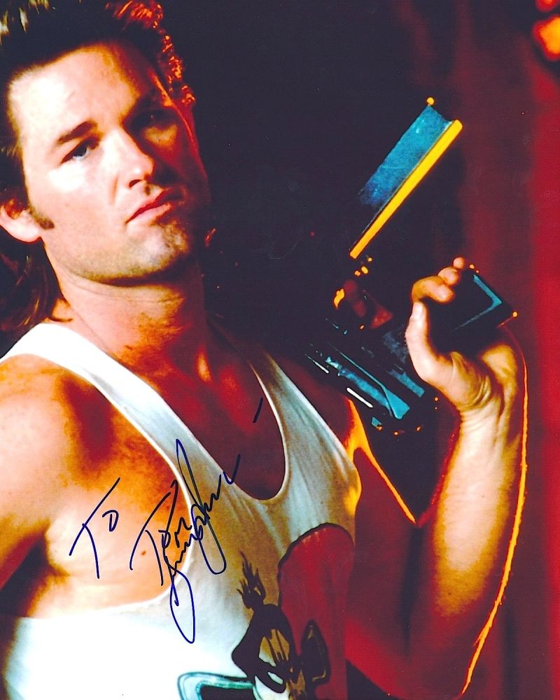 Kurt Russell Signed 8x10 Photo (PA LOA)