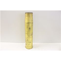 Vintage Brass Artillery Shell Casing (24" long 5.75 bottom diameter)