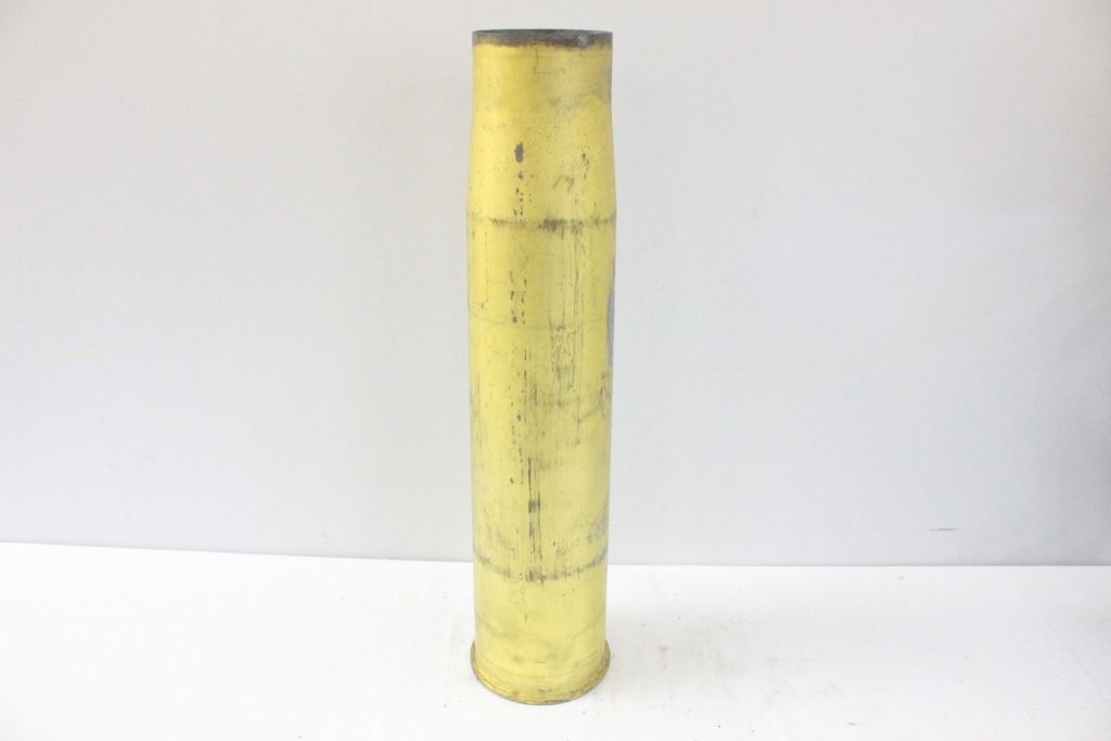 Vintage Brass Artillery Shell Casing (24" long 5.75 bottom diameter)