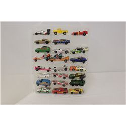 Collection of 24 Mini Die Cast Vehicles