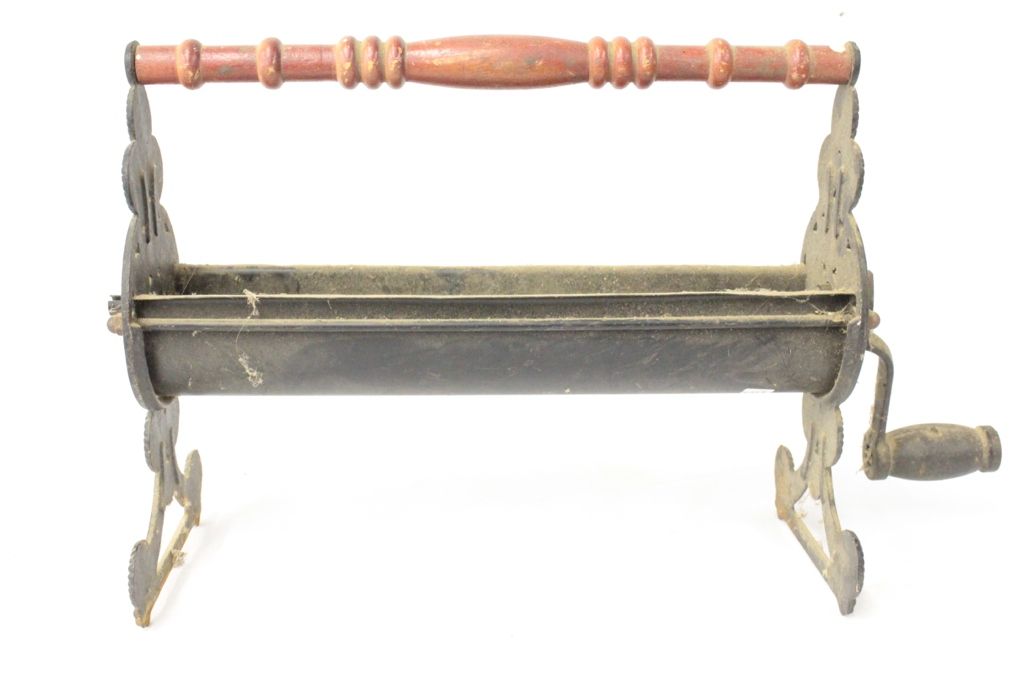 Vintage Newspaper Sheet Roller