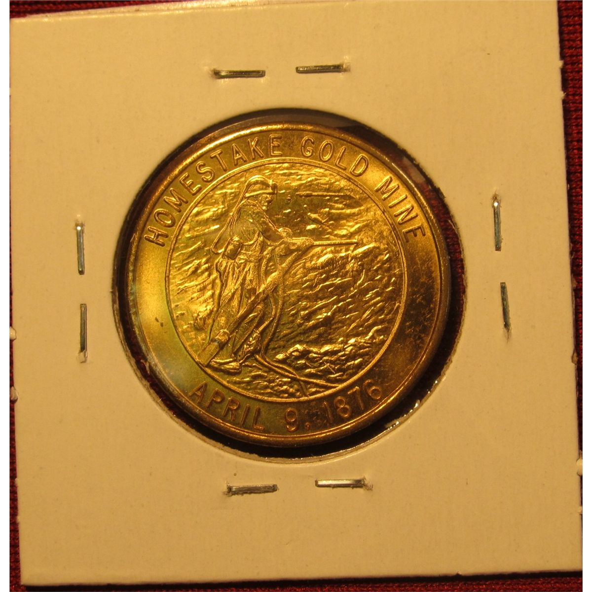 1399. Deadwood Centennial 1876-1976 / Homestake Gold Mine April 9, 1976 ...