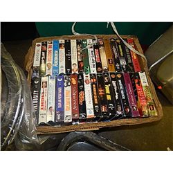 BOX OF VHS