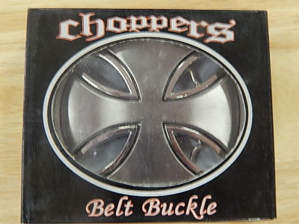 NEW CHOPPER BELT BUCKLE